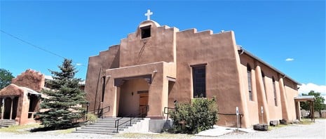 Churches for the Dixon and Penasco parishes - San Antonio de Padua Catholic Church - Penasco, NM